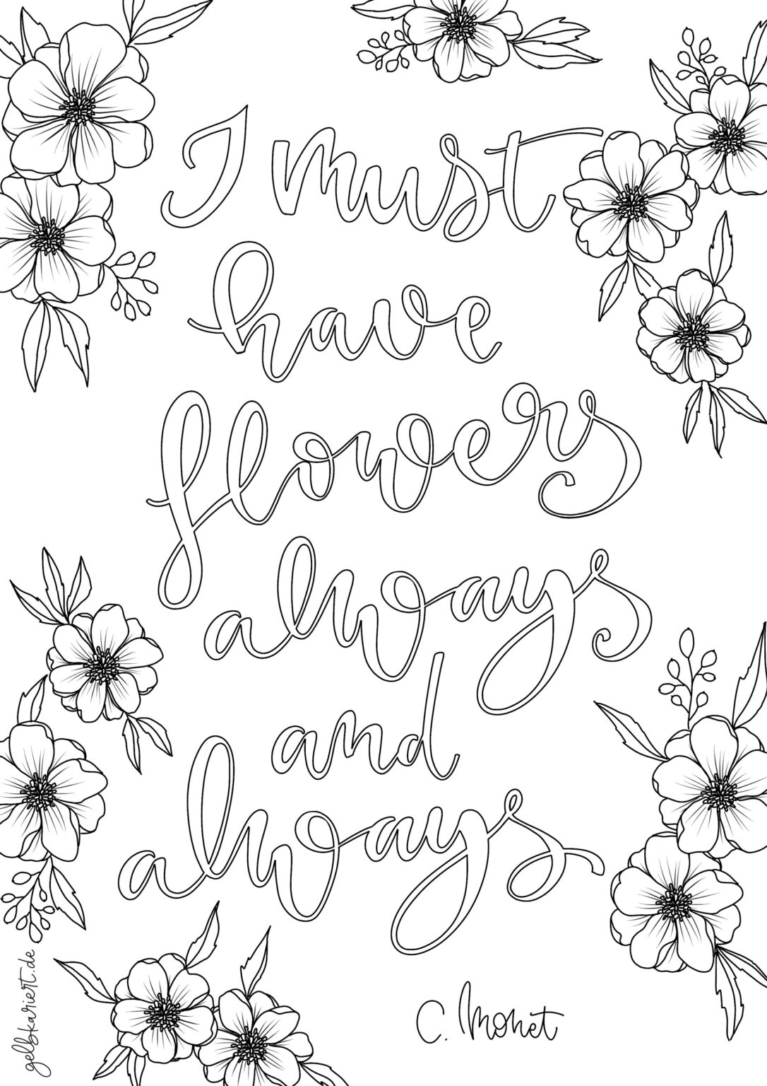 Ausmalbilder | Gelbkariert